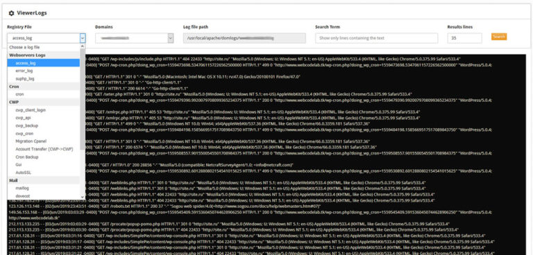 Features – Control-WebPanel [CWP]