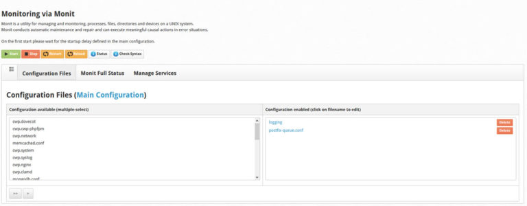 Features – Control-WebPanel [CWP]